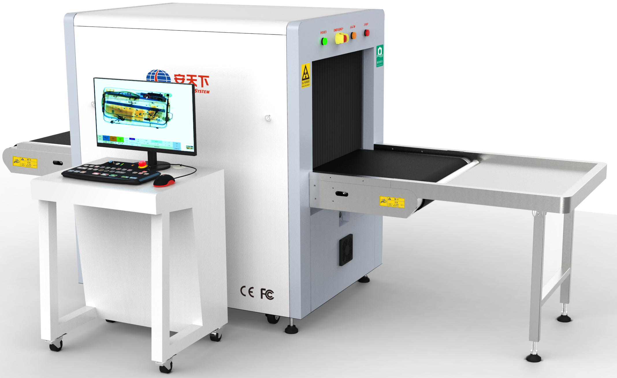 Multi Energy X Ray Baggage Scanner for Hotel Security Check - Buy x-ray ...