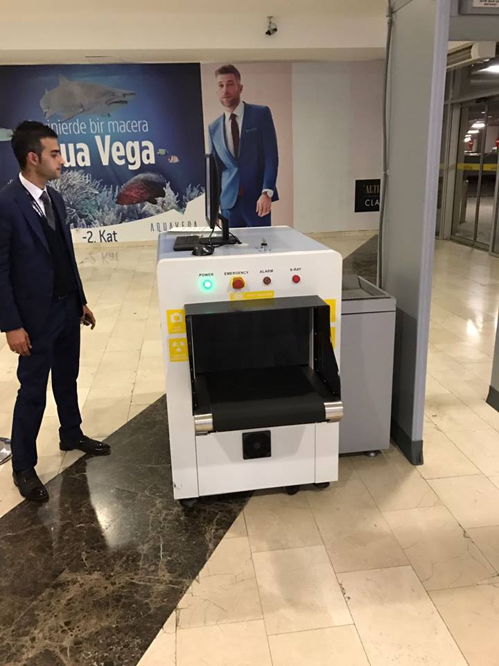 New Installation for baggage scanner