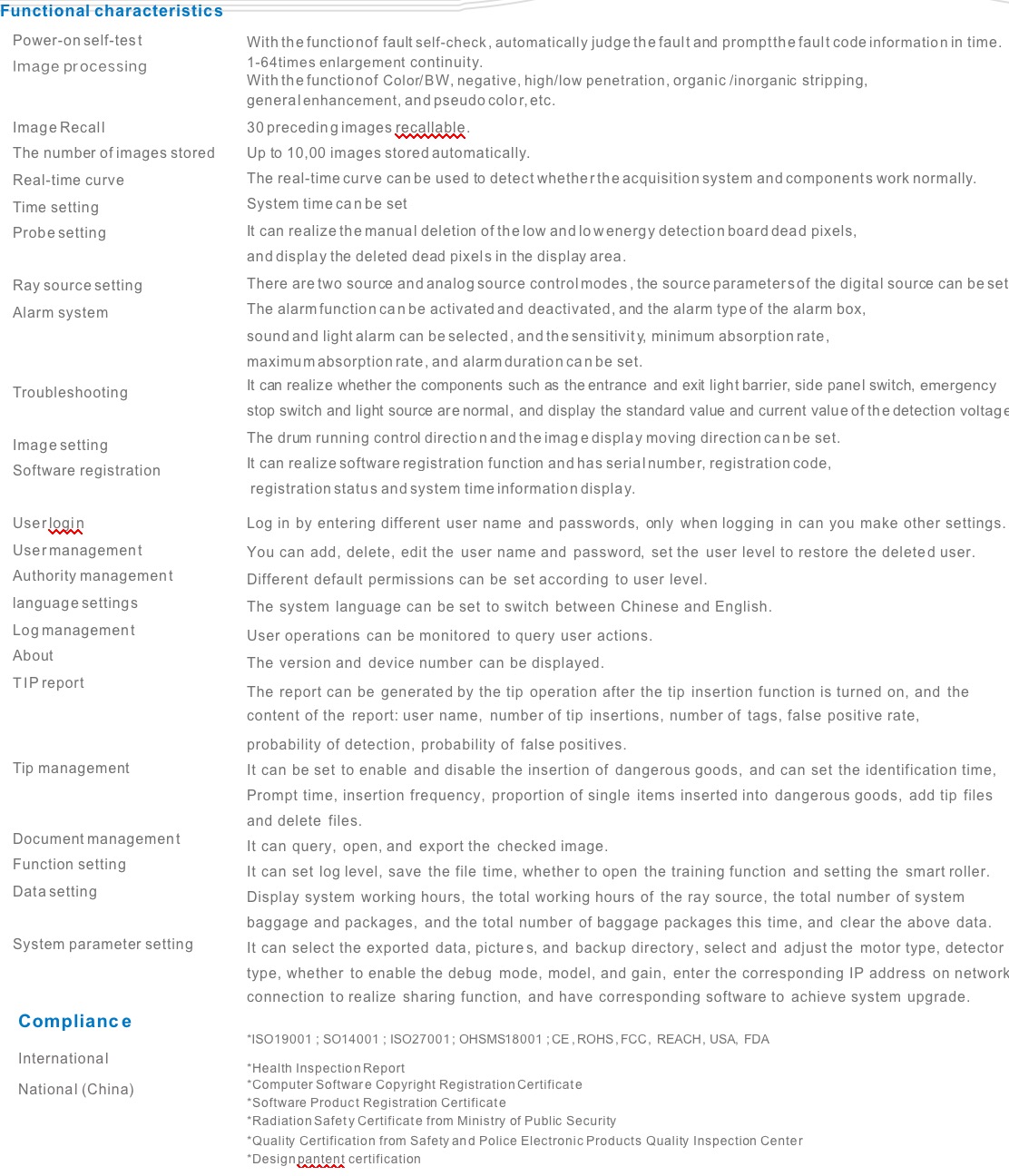 Safeway System Parcel Scanner Machine for Customs, Checkpoint- Product ...